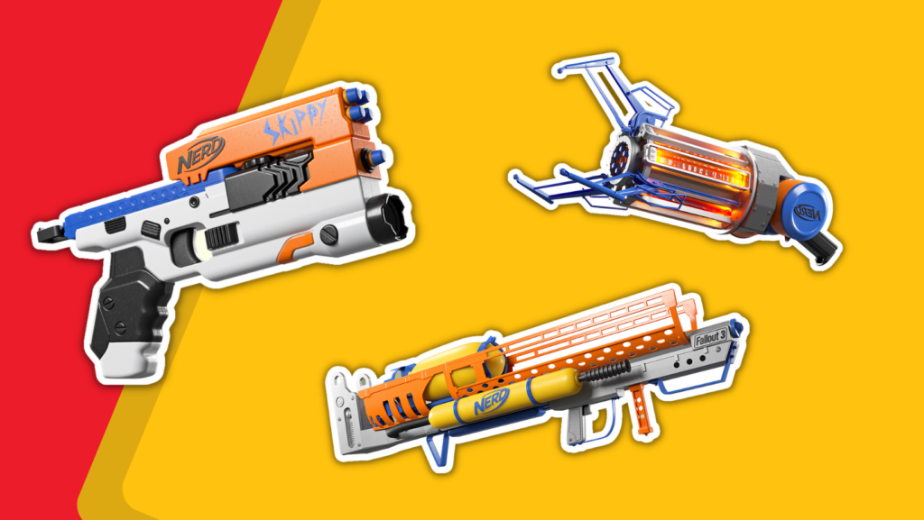 7 Iconic Video Game Weapons Reimagined as Nerf Guns