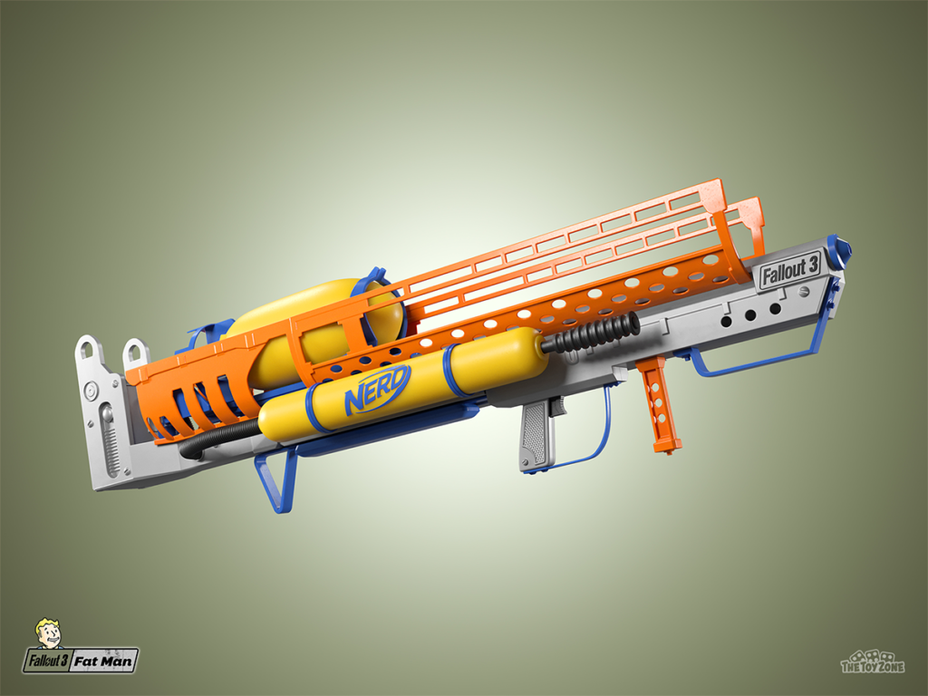 7 Iconic Video Game Weapons Reimagined as Nerf Guns