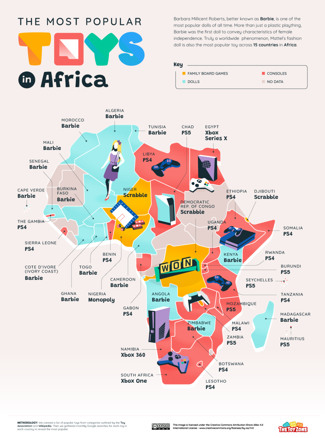 Every Country’s Favorite Toys in 2021, Mapped - TheToyZone