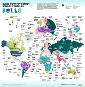 Mapping Every Country’s Favorite Toys in 2022 - TheToyZone