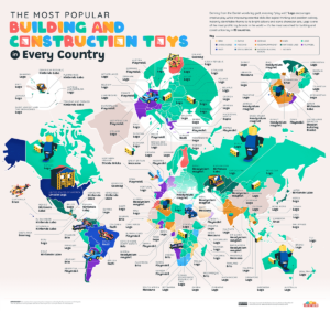 Every Country’s Favorite Toys in 2021, Mapped - TheToyZone