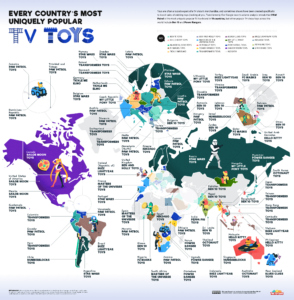 Mapping Every Country’s Favorite Toys in 2022 - TheToyZone