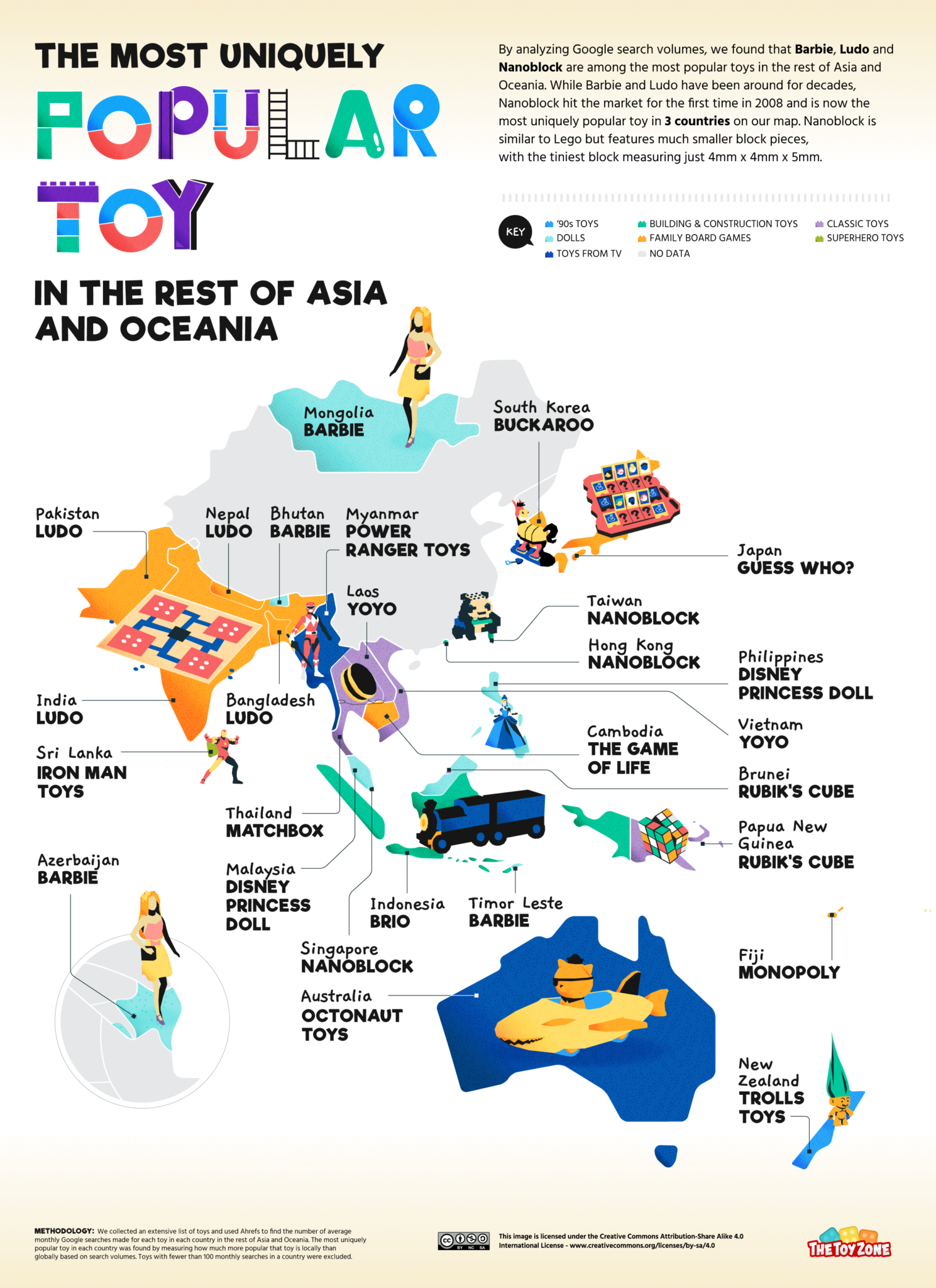 Mapping Every Country’s Favorite Toys in 2022 - TheToyZone