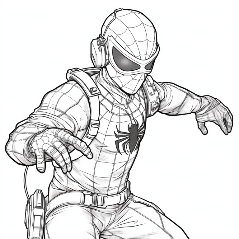 17 Spider-Man Coloring Pages - TheToyZone