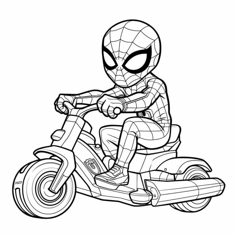 17 Spider-Man Coloring Pages - TheToyZone