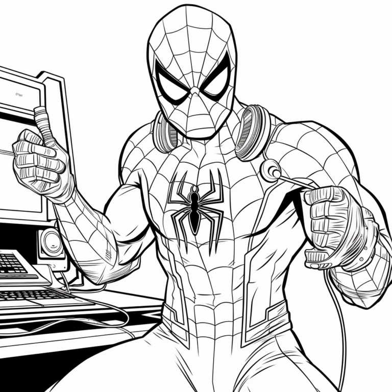 17 Spider-Man Coloring Pages - TheToyZone