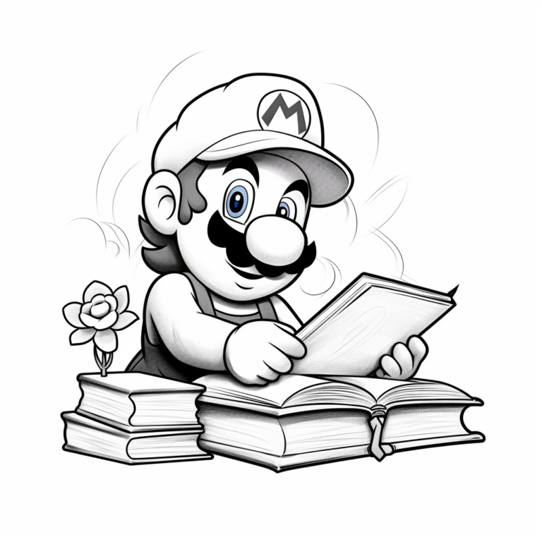38 Awesome Super Mario Bros Coloring Pages - TheToyZone
