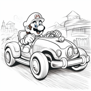 20 Awesome Super Mario Bros Coloring Pages - TheToyZone