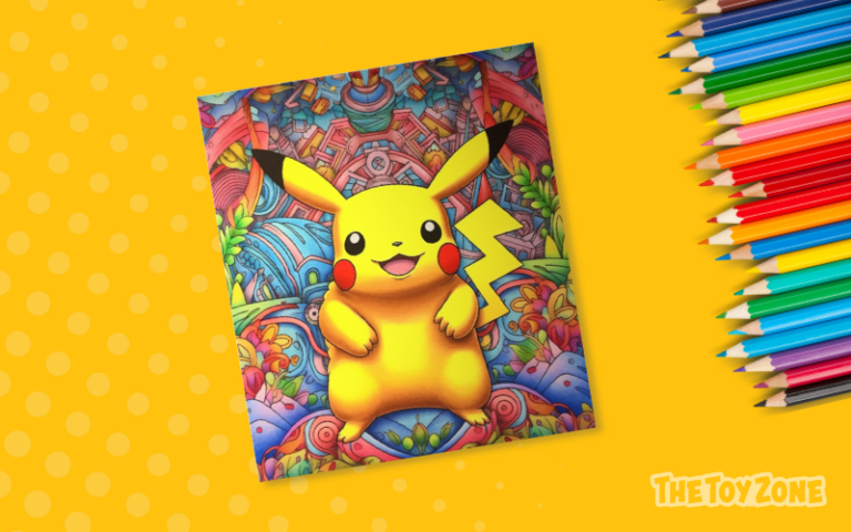 Electric Dreams: 21 Vibrant Pikachu Coloring Pages - TheToyZone