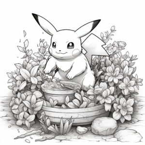 Electric Dreams: 21 Vibrant Pikachu Coloring Pages - TheToyZone