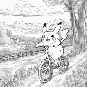 Electric Dreams: 21 Vibrant Pikachu Coloring Pages - TheToyZone