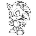 Speed into Adventure: 28 Sonic the Hedgehog Coloring Pages - TheToyZone