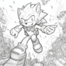 Speed into Adventure: 28 Sonic the Hedgehog Coloring Pages - TheToyZone