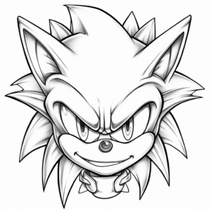Speed into Adventure: 28 Sonic the Hedgehog Coloring Pages - TheToyZone