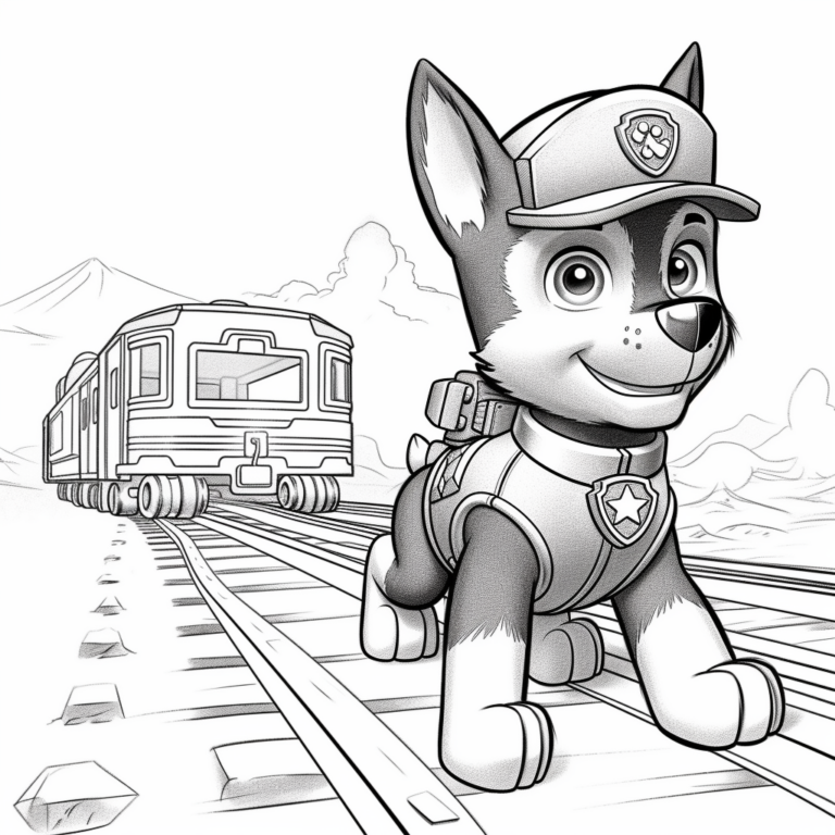 25 Free Printable Paw Patrol Coloring Pages - TheToyZone
