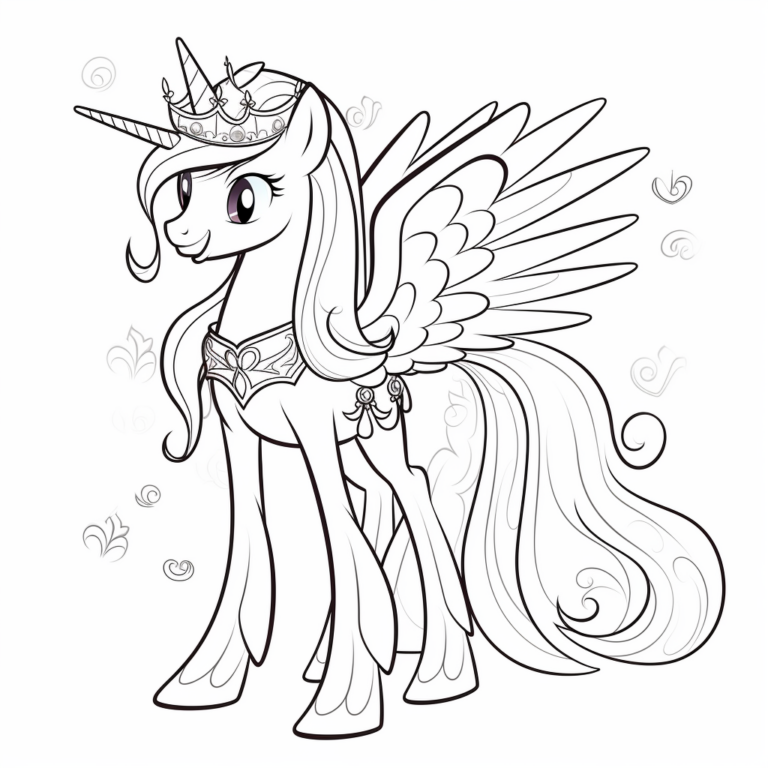 13 Cute My Little Pony Coloring Pages for MLP-Obsessed Kids [Free ...
