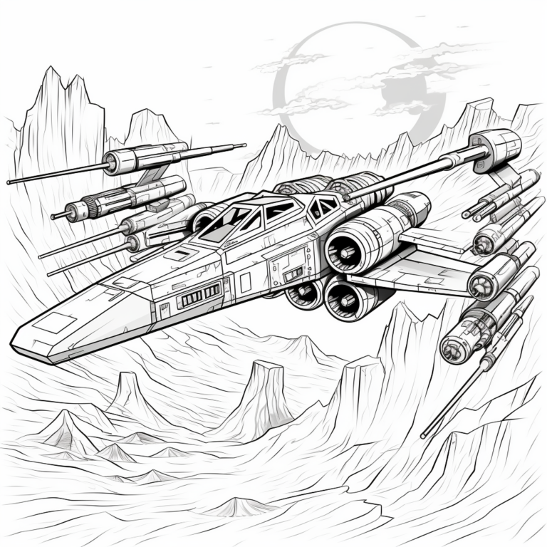 17 Printable Star Wars Coloring Pages for Young Padawans - TheToyZone