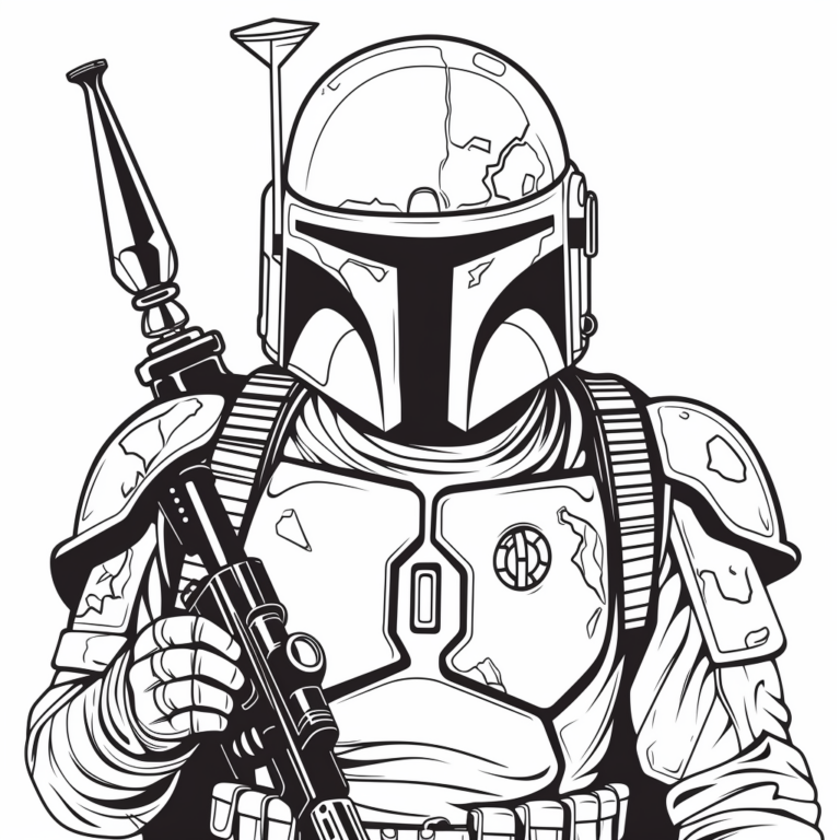 17 Printable Star Wars Coloring Pages for Young Padawans - TheToyZone