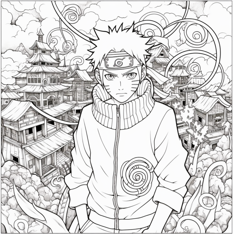 9 Naruto Coloring Pages You Can Download and Print - TheToyZone