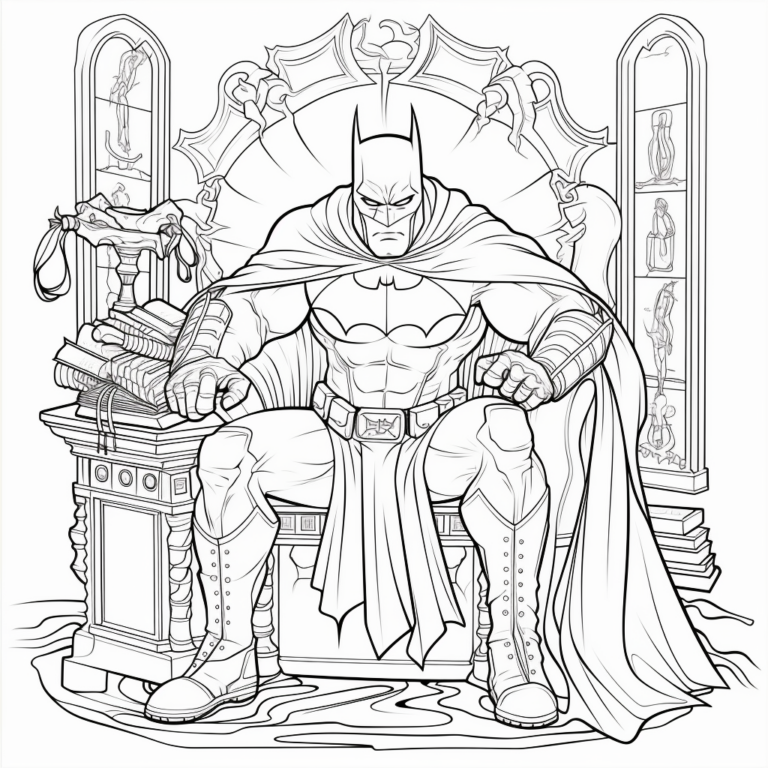 14 Batman Coloring Pages for Little Artists Obsessed With Batman ...
