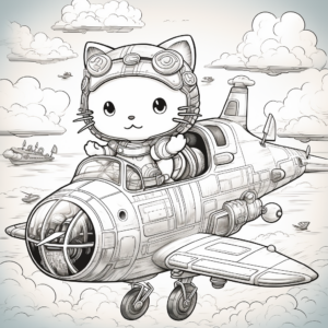16 Free Printable Hello Kitty Coloring Pages - TheToyZone