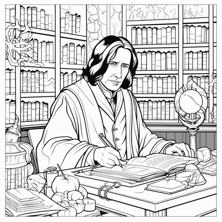 14 Harry Potter Coloring Pages for Artistic Potterheads - TheToyZone