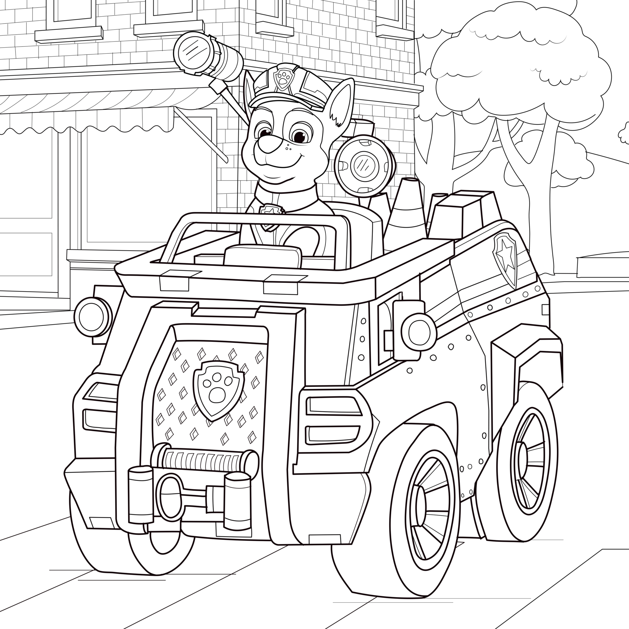 8 Free Printable Paw Patrol Coloring Pages - TheToyZone