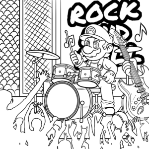 18 Awesome Super Mario Bros Coloring Pages - TheToyZone