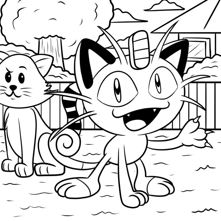 22 Pokémon Coloring Pages: Unleash Your Artistic Adventure - TheToyZone