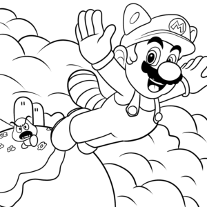 18 Awesome Super Mario Bros Coloring Pages - TheToyZone