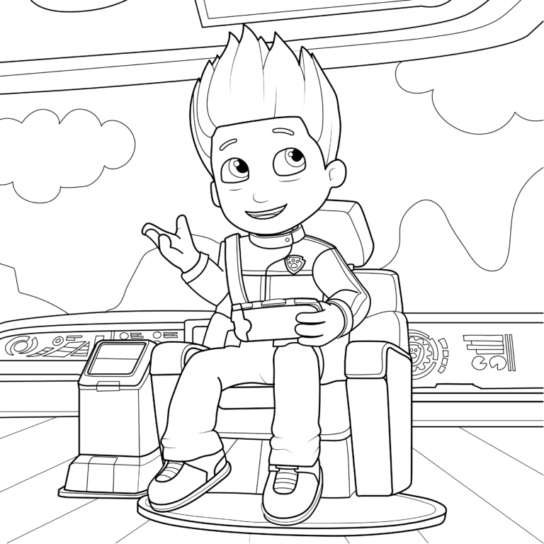 8 Free Printable Paw Patrol Coloring Pages - TheToyZone