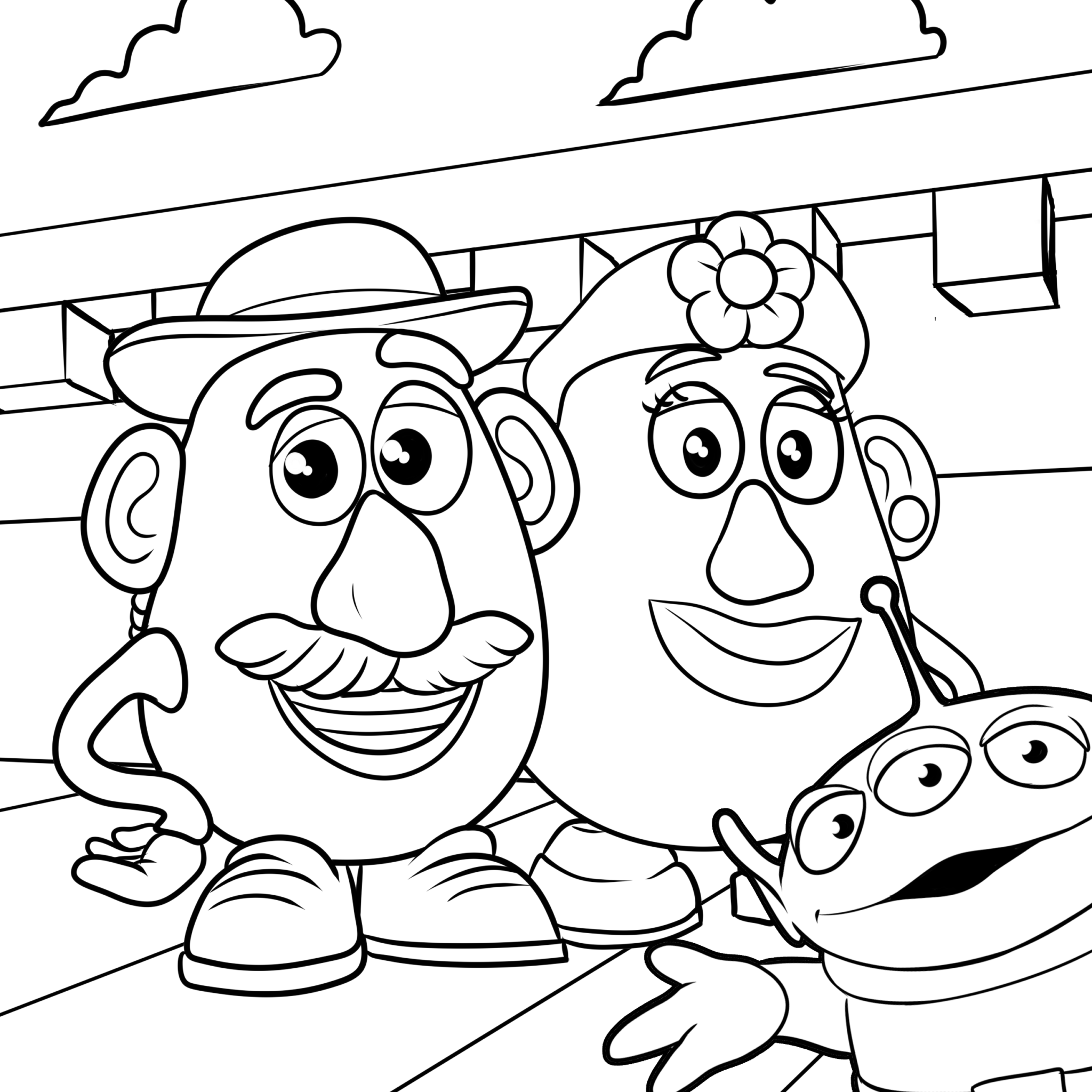 14 Printable Toy Story Coloring Pages - TheToyZone