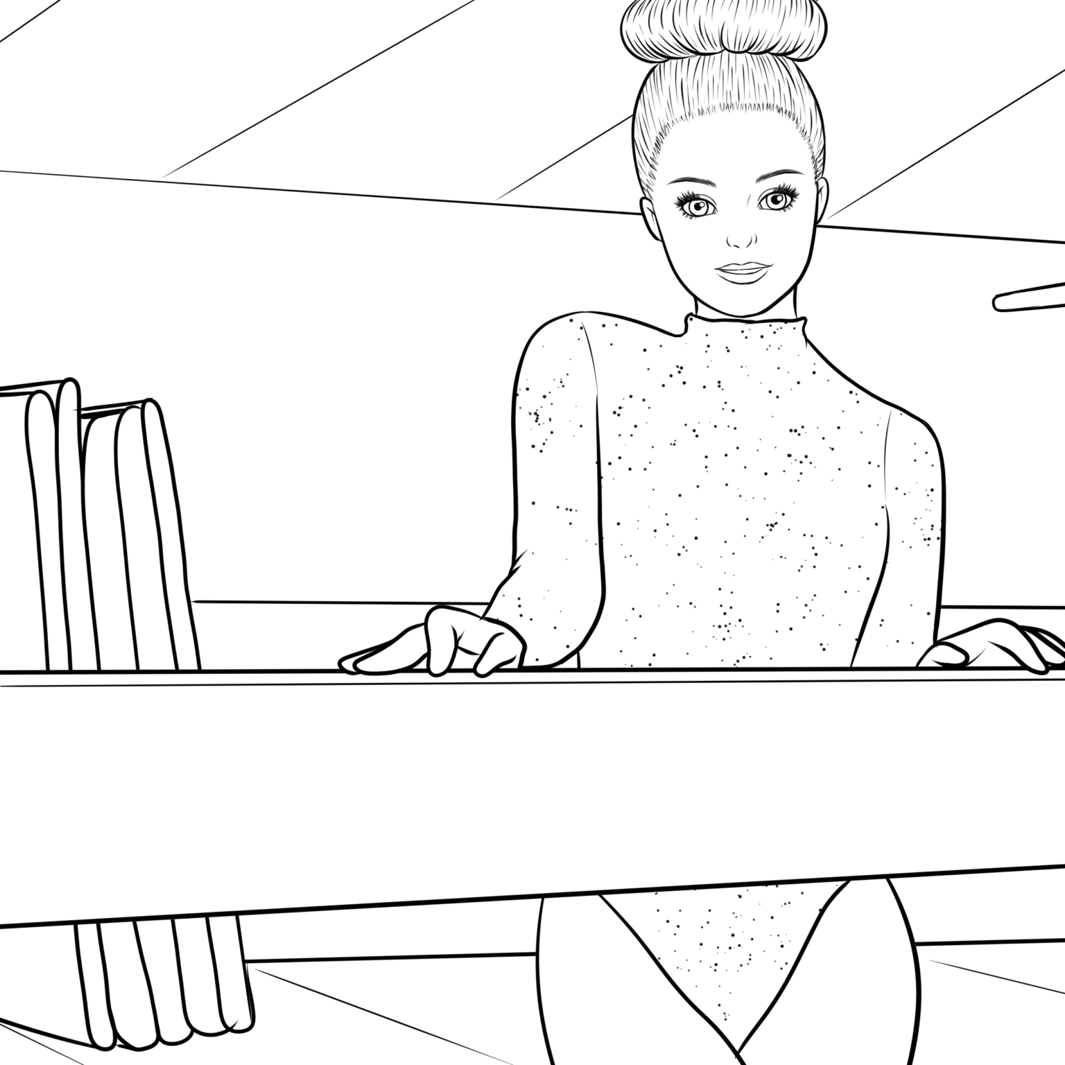 Free Printable Barbie Coloring Pages - TheToyZone