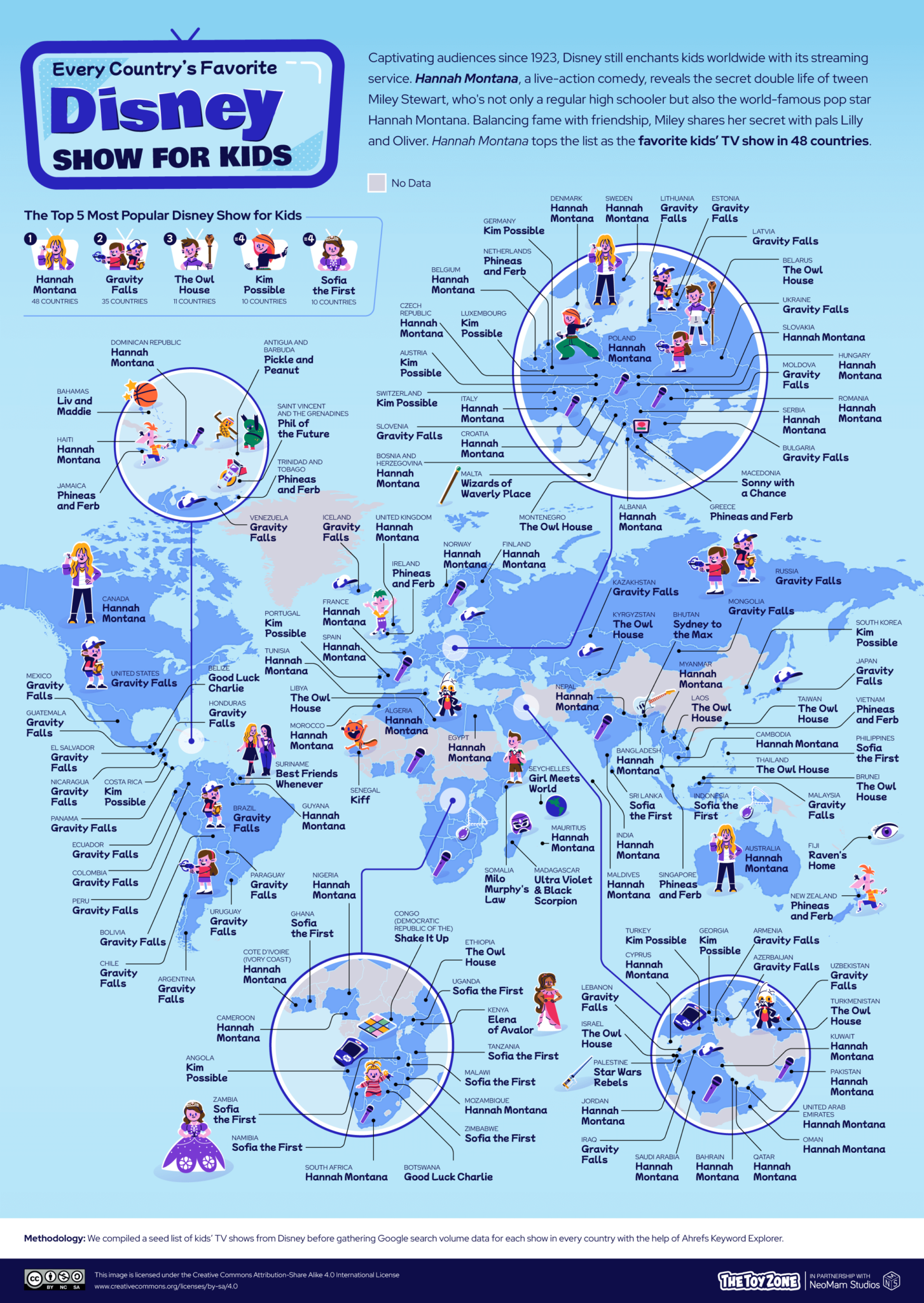 The Most Popular Kids’ TV Show in Every Country - TheToyZone