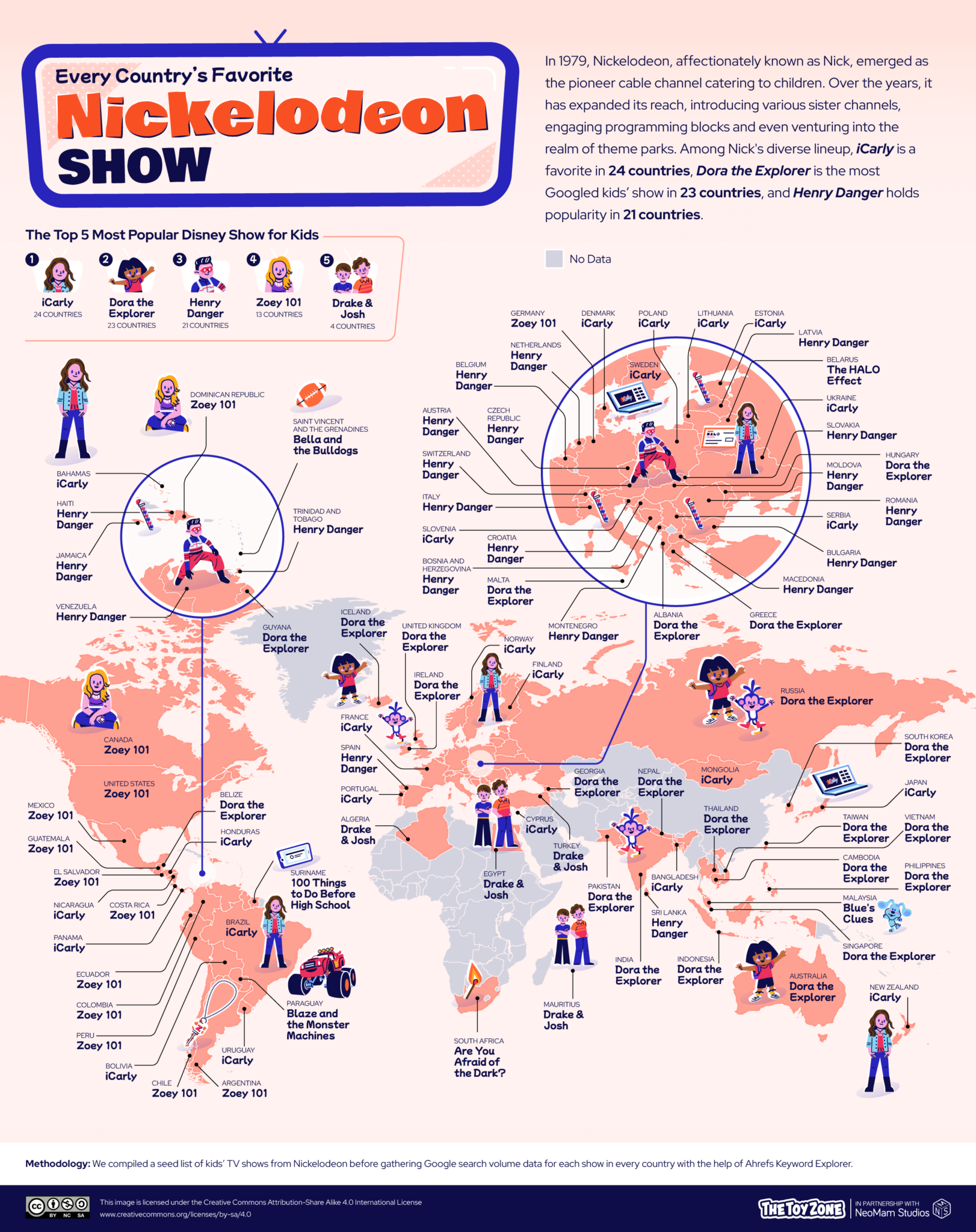 The Most Popular Kids’ TV Show in Every Country - TheToyZone