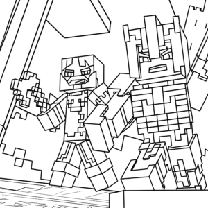 12 Minecraft Coloring Pages for Little Minecrafters - TheToyZone