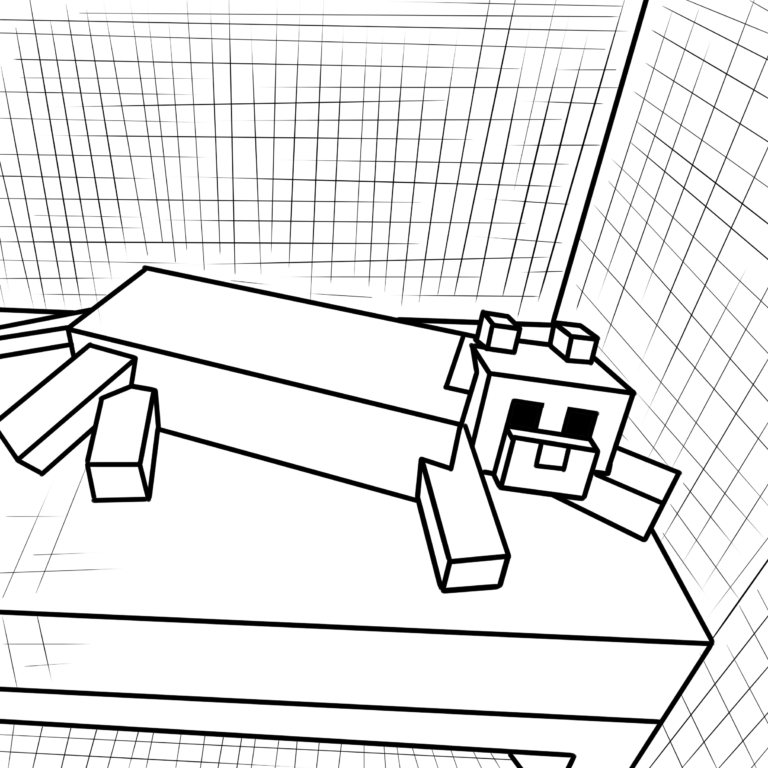 12 Minecraft Coloring Pages for Little Minecrafters - TheToyZone