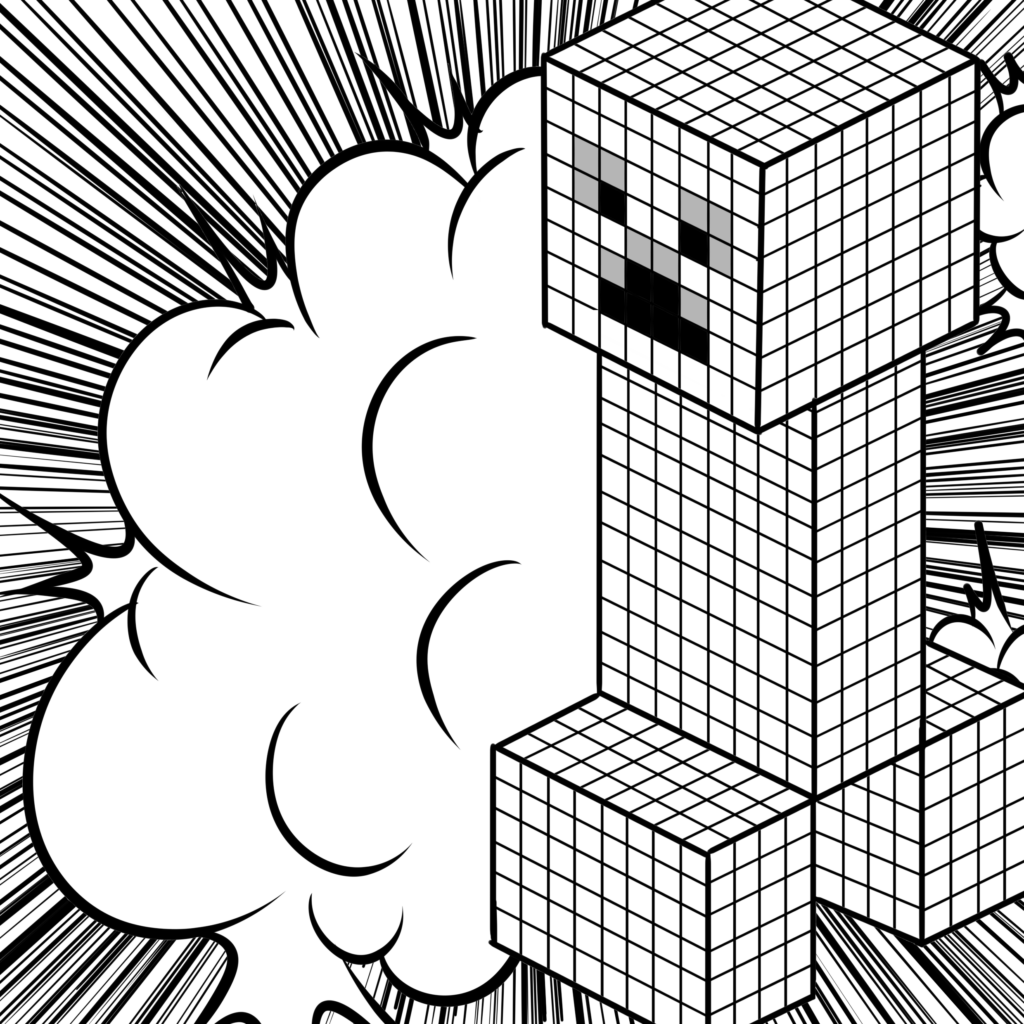 12 Minecraft Coloring Pages for Little Minecrafters - TheToyZone
