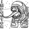 11 Among Us Coloring Pages - [Free and Printable]