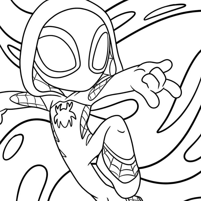 5 Spidey and His Amazing Friends Coloring Pages - TheToyZone