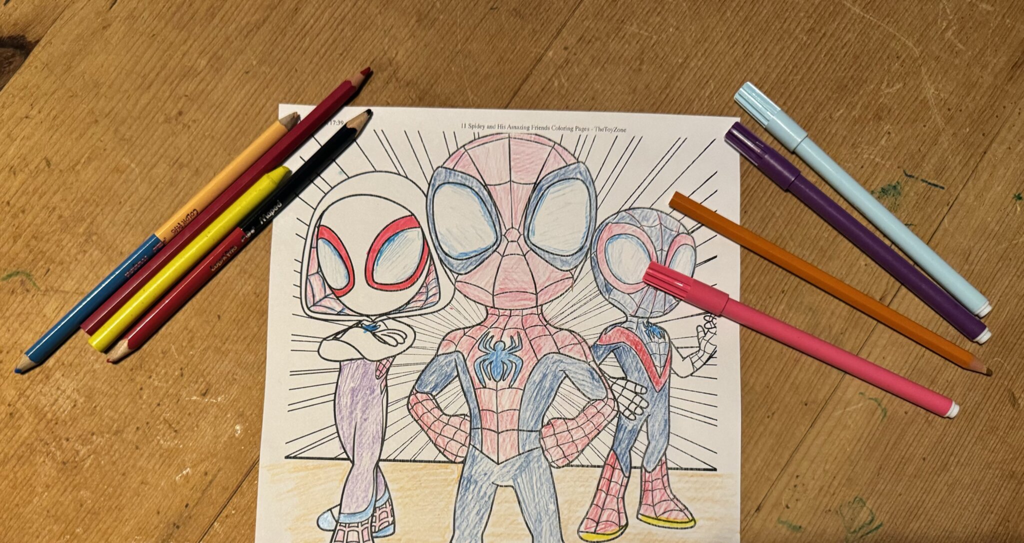 5 Spidey and His Amazing Friends Coloring Pages - TheToyZone