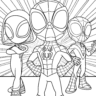 5 Spidey and His Amazing Friends Coloring Pages - TheToyZone