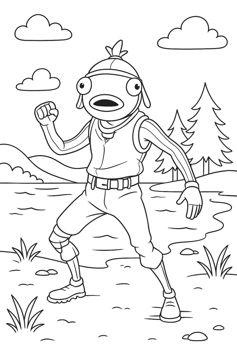 15 Fortnite Coloring Pages - TheToyZone