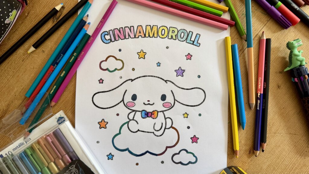 12 Cinnamoroll Coloring Pages - TheToyZone