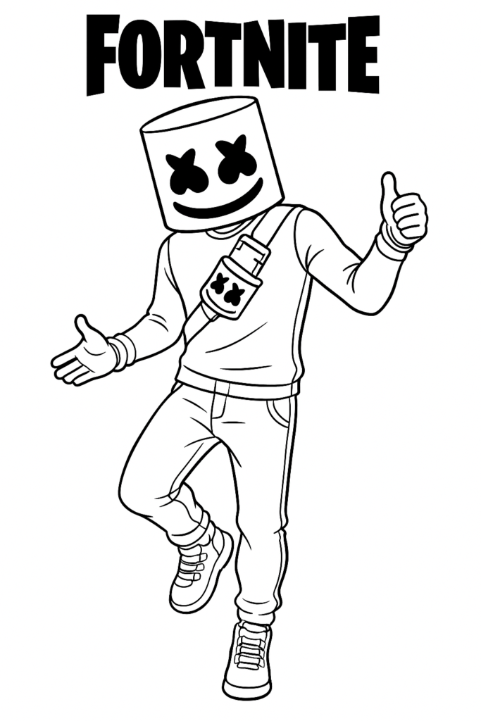 15 Fortnite Coloring Pages - TheToyZone