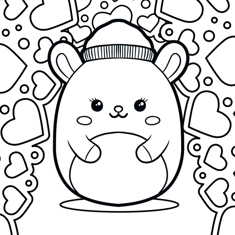 39 Awesome Squishmallow Coloring Pages - TheToyZone