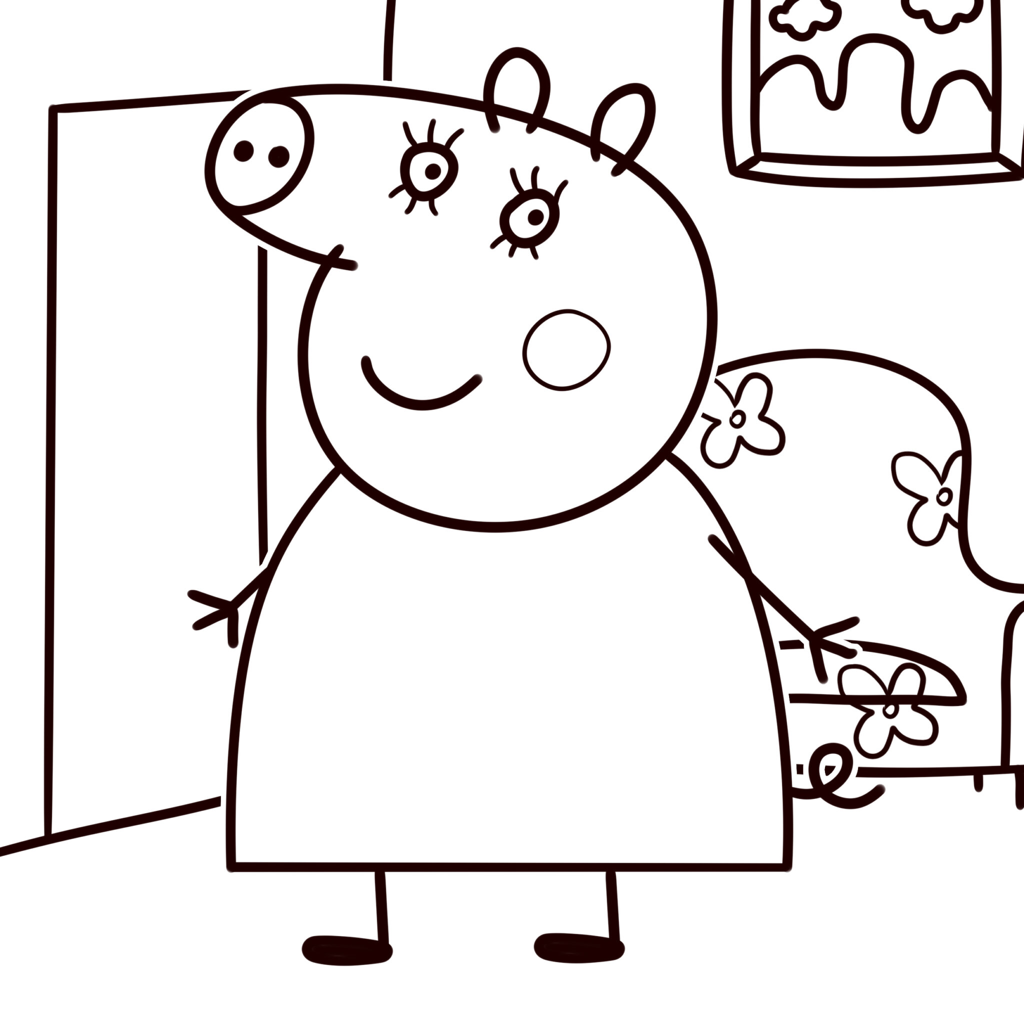 12 Peppa Pig Coloring Pages - TheToyZone