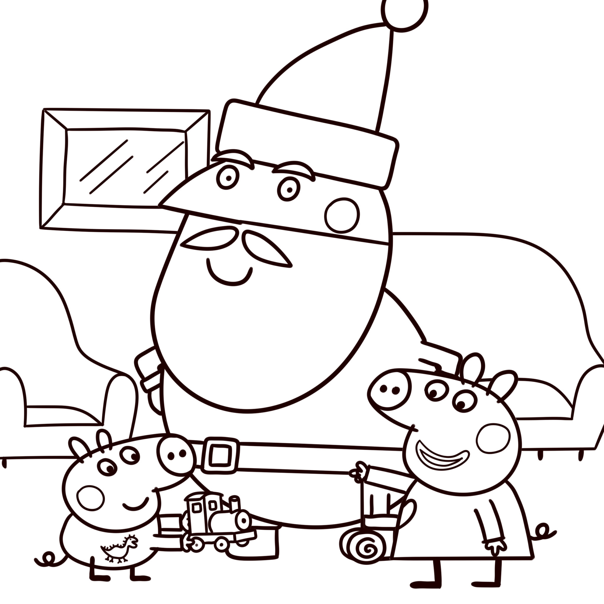 12 Peppa Pig Coloring Pages - TheToyZone